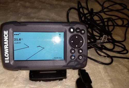 Эхолот lowrance hook2 4x gps bullet