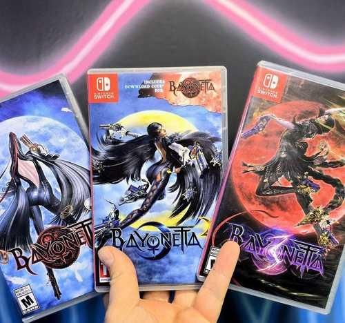 Bayonetta 1,2,3 для nintendo switch