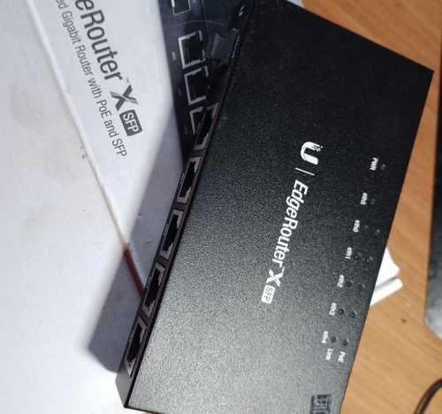 Новый маршрутизатор Ubiquiti EdgeRouter X SFP