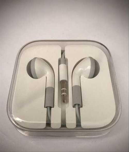 Наушники apple earpods 1 оригинал