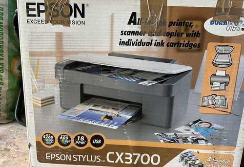 Принтер epson stylus cx3700