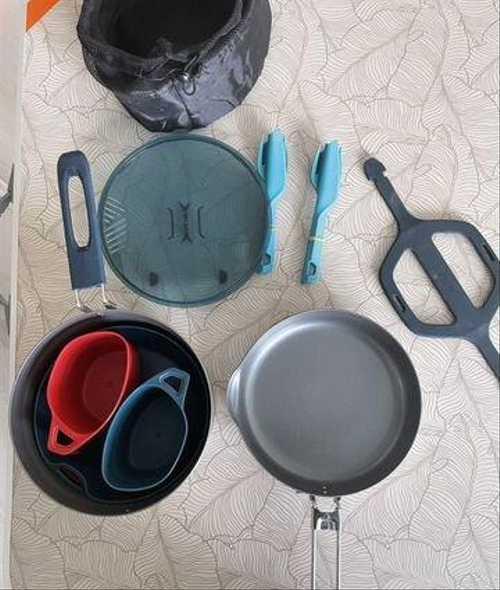 Набор посуды для кемпинга Quechua