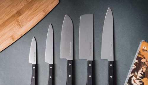 Набор из пяти кухонных ножей Harakiri - Samura