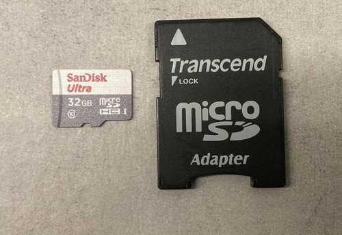 Карта памяти microsdhc