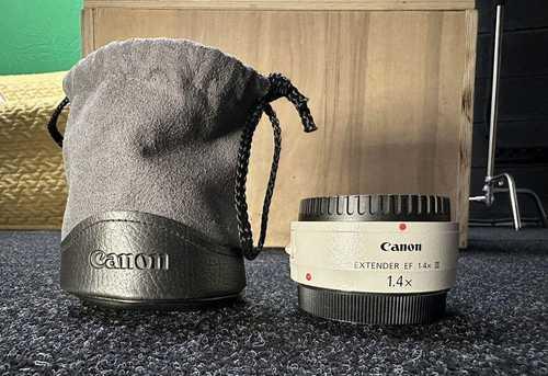 Телеконвертер Canon Extender EF 1.4x III