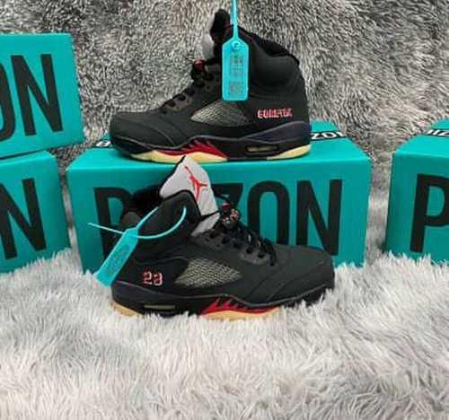 Nike Air Jordan 5 Retro Gore Tex Off Noir Оригинал