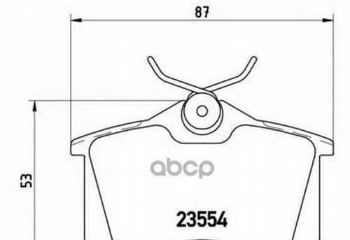 Колодки торм.зад. P68024 Brembo