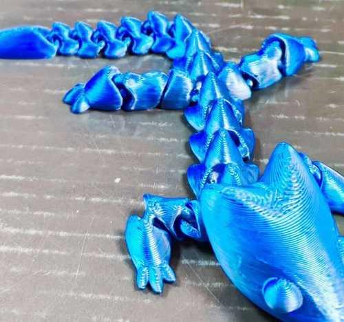 3Д дракончик игрушка на 3D принтере