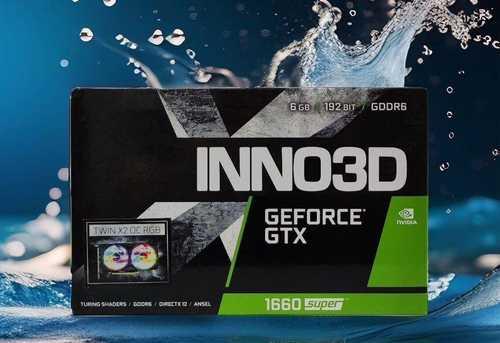 Видеокарта GTX 1660 super inno3D 6GB