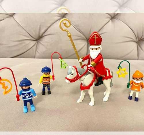Playmobil 5593 Санта Клаус с детьми в Рождество