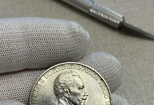 Продам монету 3 марки 1913г