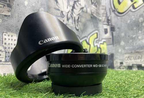 Canon WD-58 0.7x58