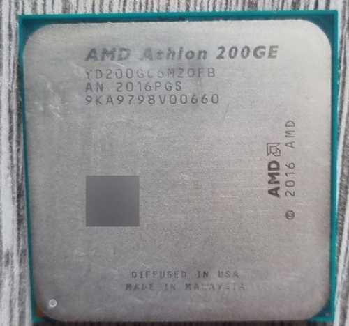 Процессор athlon 200ge