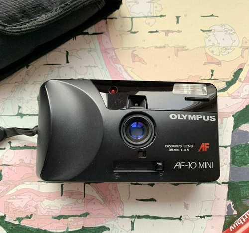 Olympus AF-10 Mini плёночный фотоаппарат