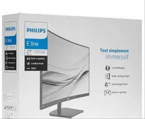 27" Монитор Philips 271e1sca черный