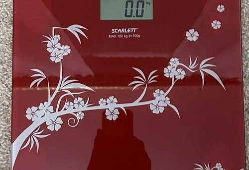 Весы напольные электронные"Scarlett"
