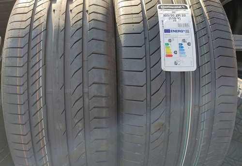 Continental ContiSportContact 5 285/40 R22 и 325/35 R22