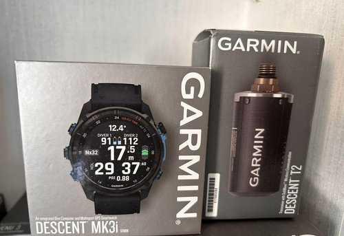 Garmin descent mk3i with T2