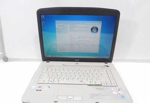 15.4" Acer Aspire 5715Z, 250 ГБ, Pentium T2390, RAM 2 ГБ, Intel GMA X3100