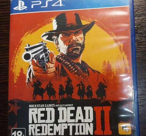 Red dead redemption 2 ps4 диск