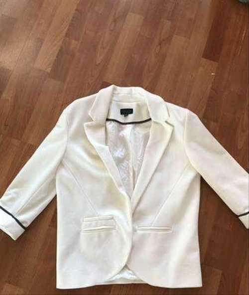 Пиджак жакет белый topshop
