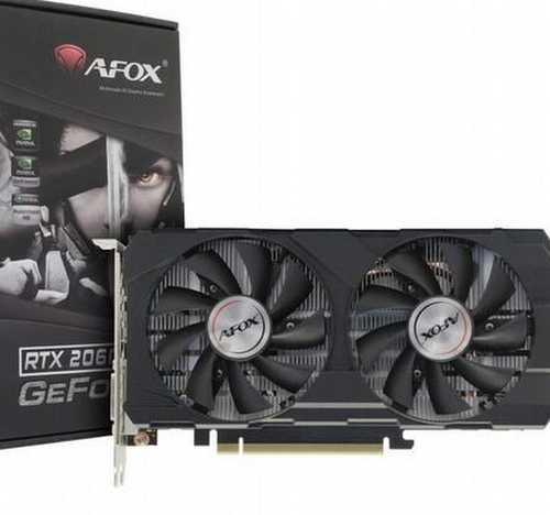 Новая Видеокарта rtx 2060 afox 6 Гб gddr6