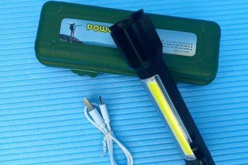 Фонарь аккумуляторный 1200mAh
