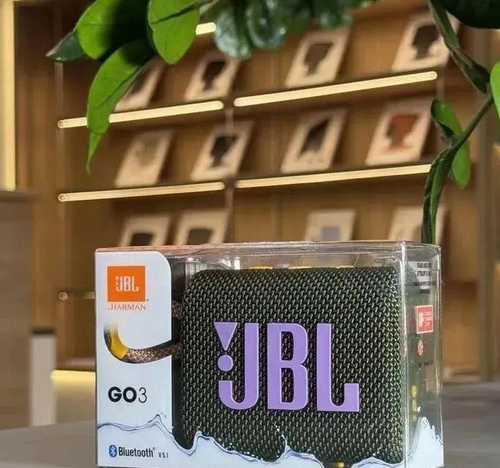 Колонка JBL Go 3 Green