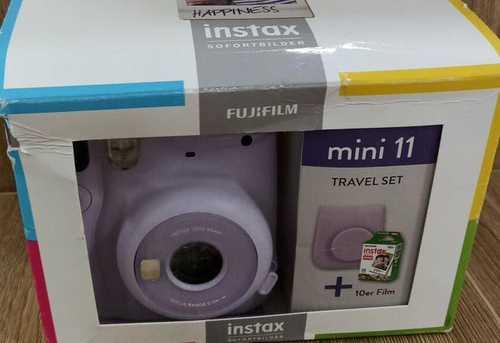 Фотоаппарат Instax Mini 11 сиренев новый из набора