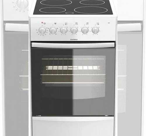 Электрическая плита Darina B 3607 W, стеклокерамика,белый