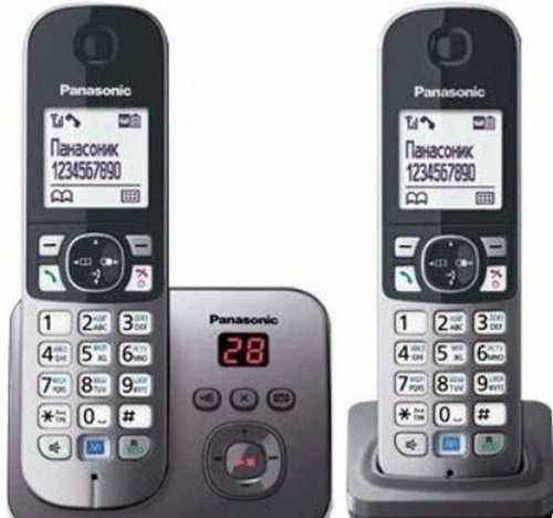 Рanasonic KX-TG6822 – беспроводной dect телефон
