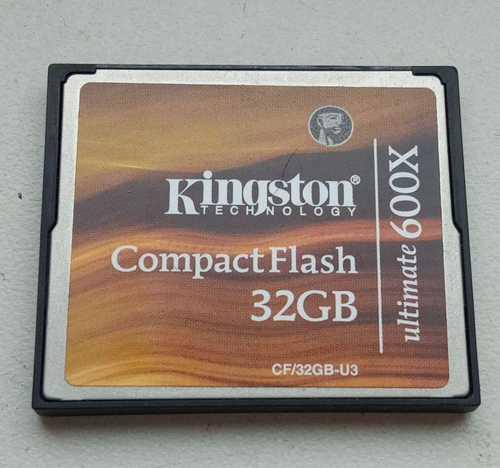 Compact flash Kingston 32GB