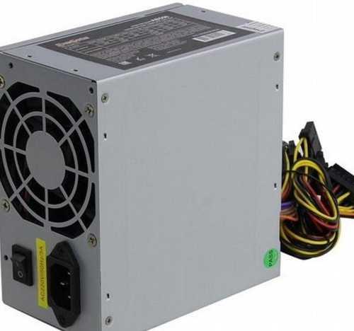 Exegate EX282066RUS Блок питания 550W ExeGate AB550, ATX, 8cm fan, 24p 4p, 3*SATA, 2*IDE, FDD