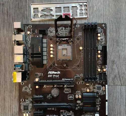 ASRock Z87 Pro4 сокет 1150