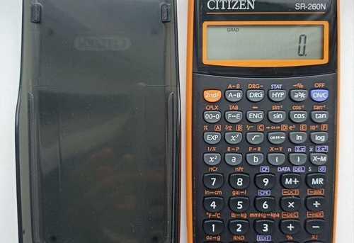 Калькулятор citizen SR-260N