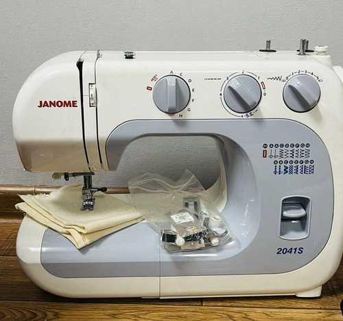 Швейная машина janome 2041s