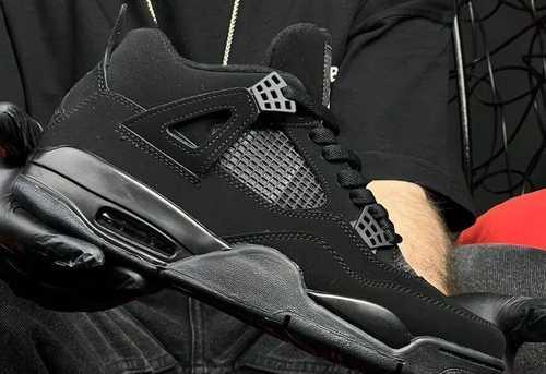 Кроссовки Nike Air Jordan 4 retro black cat