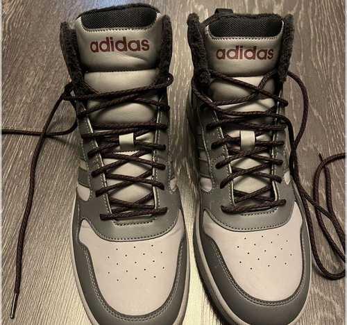 Кеды мужские Adidas hoops 3.0 MID WTR оригинал