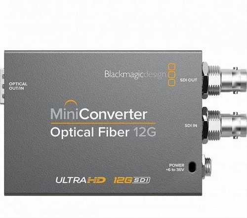 Blackmagic Design Mini Converter- Optical Fiber 12