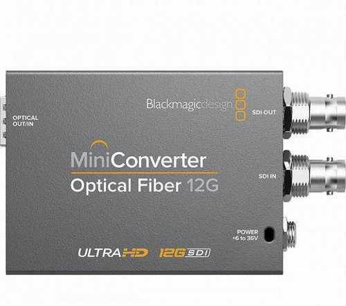 Blackmagic Design Mini Converter- Optical Fiber 12