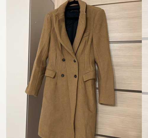 Пальто женское демисезонное zara (M)