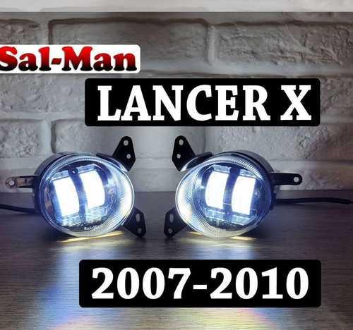 Противотуманные фары Lancer X дорестайлинг