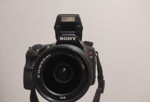 Зеркальный фотоаппарат Sony a57