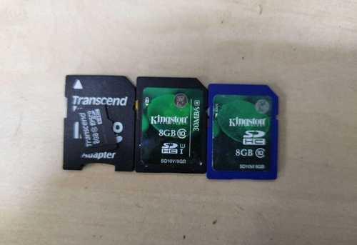 Карты памяти MicroSD, sdhc