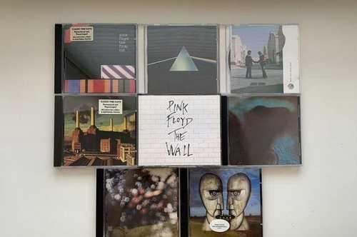 Pink Floyd - коллекция из 8 CD (фирменные)