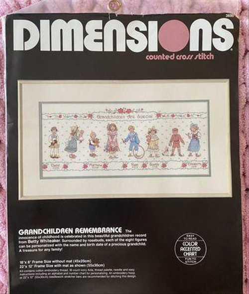 Набор для вышивки крестом Dimensions