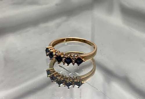 Золотое кольцо с бриллиантами 585 пробы массой 1,6