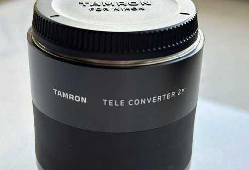 Телеконвертер Tamron 2х для Nikon D750