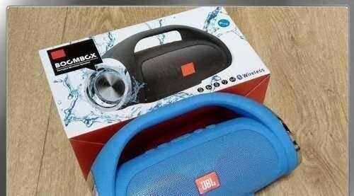 Колонка JBL Boombox Mini 17см Синяя