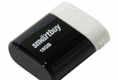 Флеш-накопитель Smartbuy Lara USB 2.0 16GB, черный